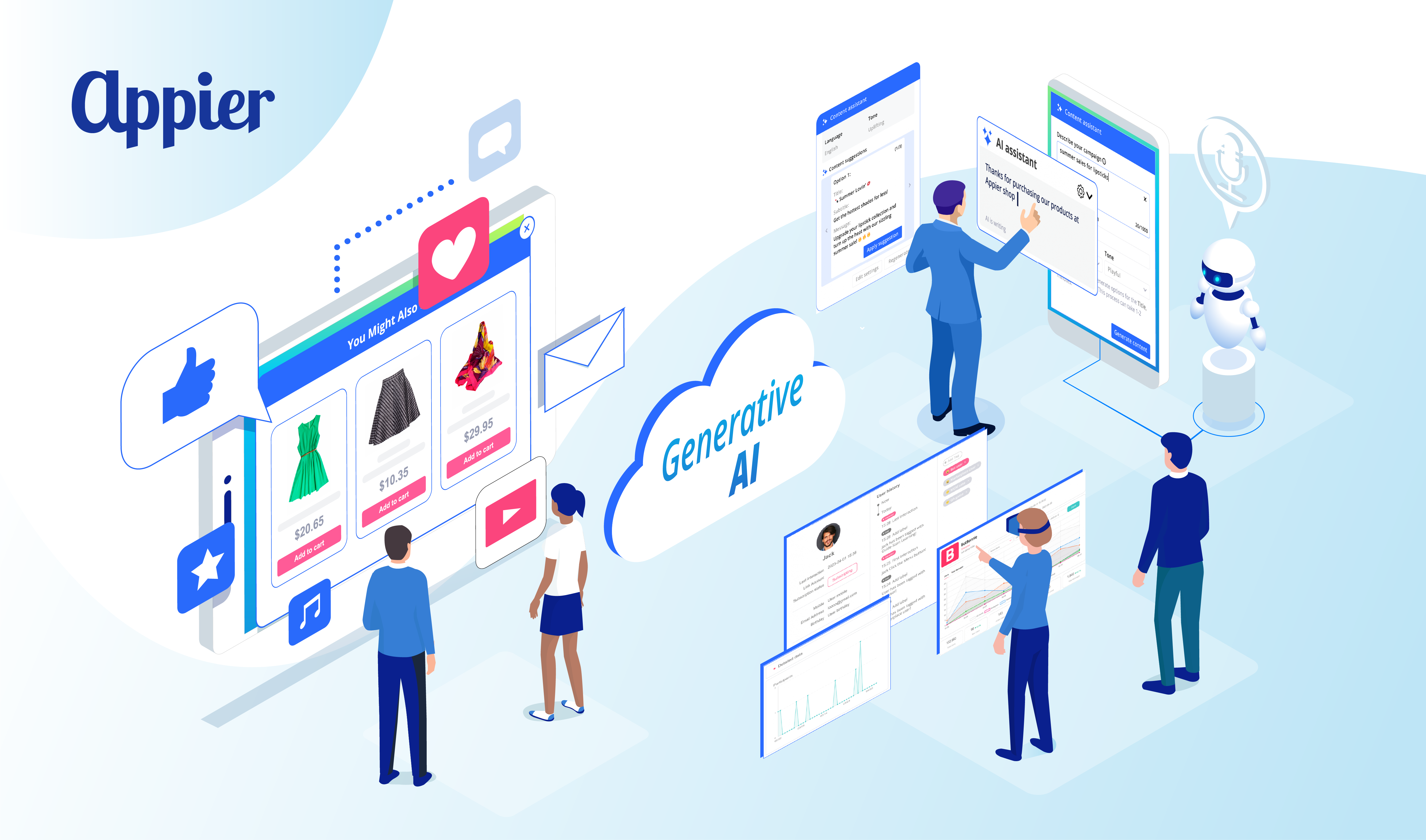 애피어, 핵심 솔루션에 ‘생성형 AI’ 기술 통합으로 기업 마케팅 역량 강화!